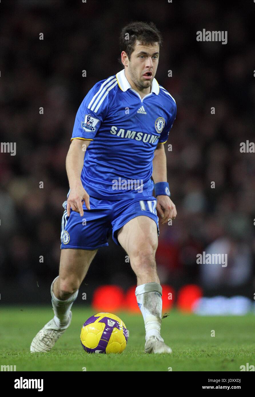 JOE COLE CHELSEA FC OLD TRAFFORD MANCHESTER ENGLAND 11 January 2009 ...