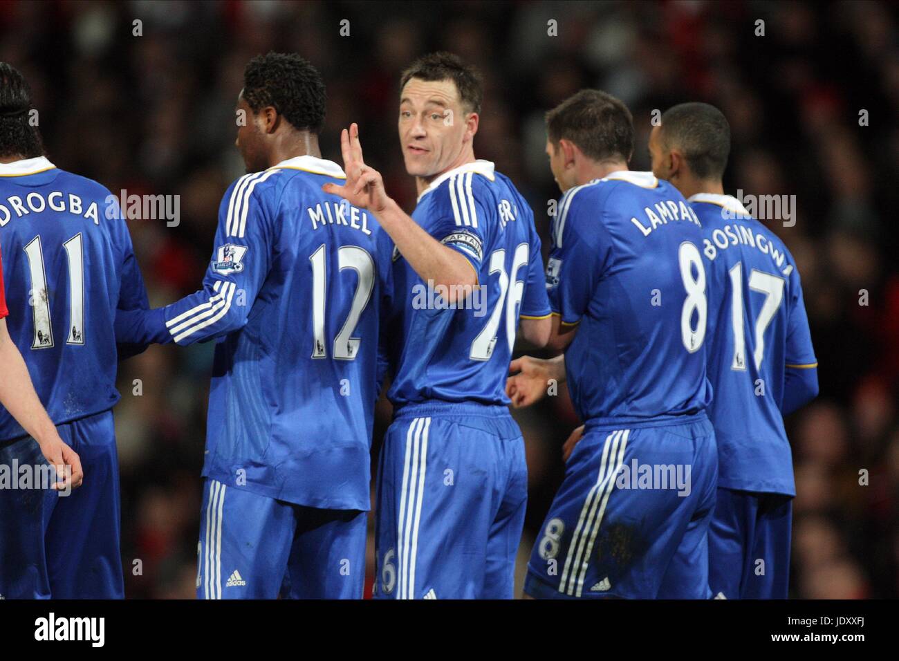 Manchester united and england and john terry hi-res stock photography ...