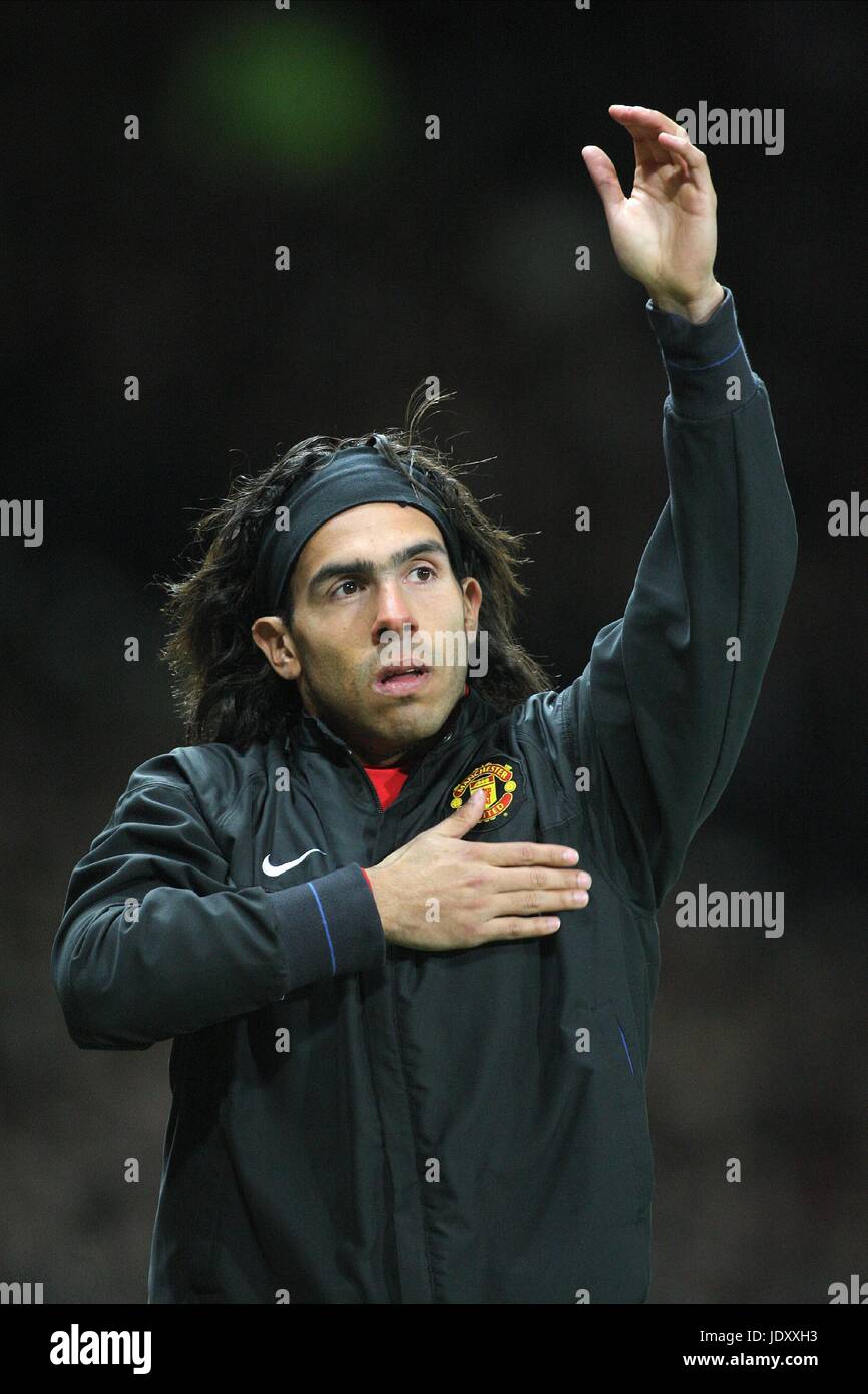 CARLOS TEVEZ MANCHESTER UNITED FC OLD TRAFFORD MANCHESTER ENGLAND 11 ...