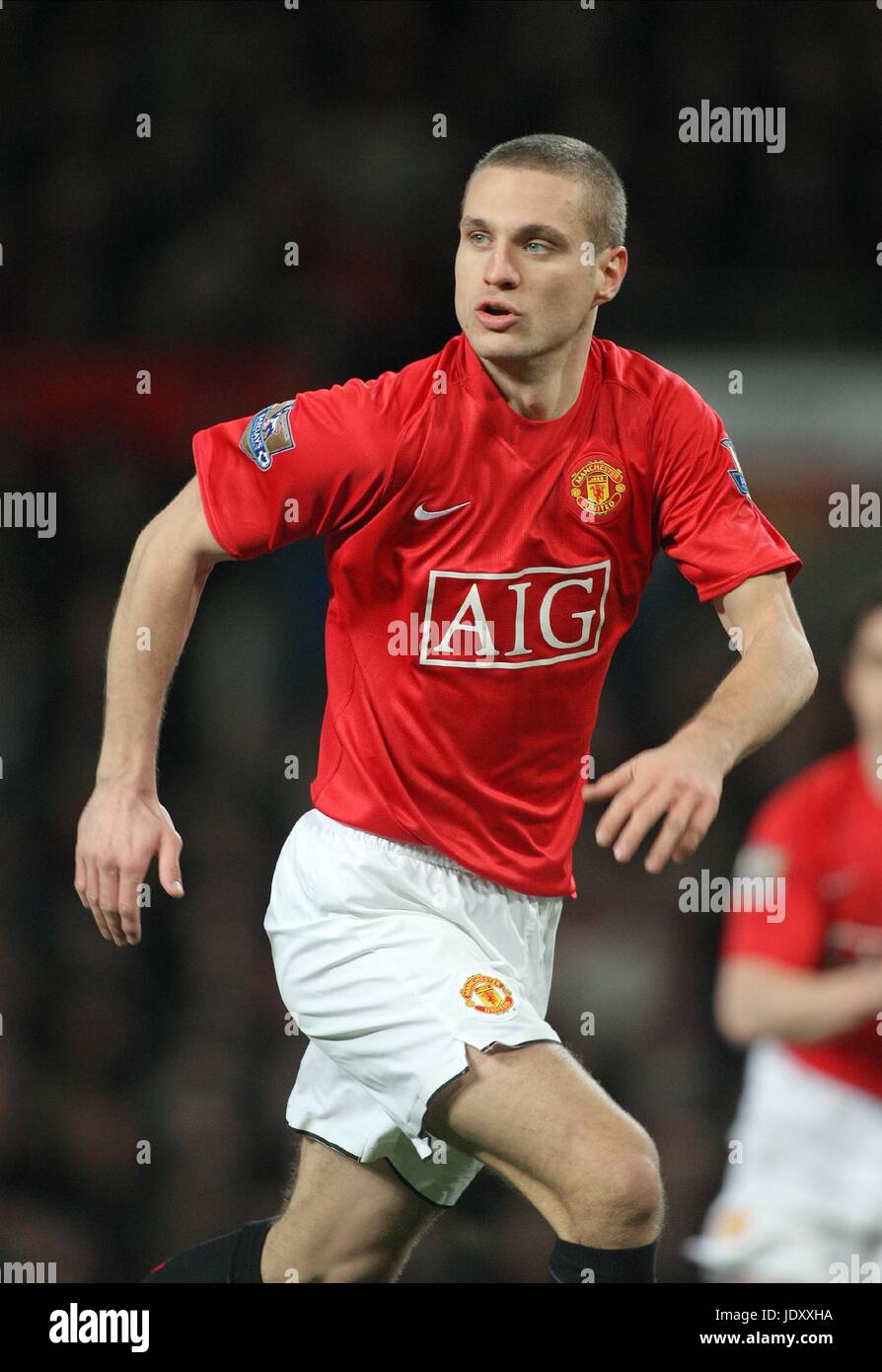 NEMANJA VIDIC MANCHESTER UNITED FC OLD TRAFFORD MANCHESTER ENGLAND 11 ...