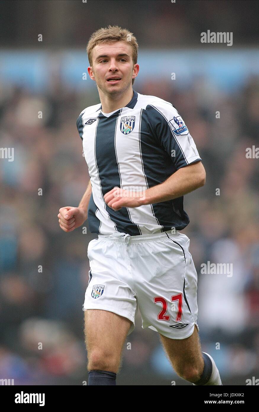 JAMES MORRISON WEST BROMWICH ALBION FC VILLA PARK BIRMINGHAM ENGLAND 10 ...