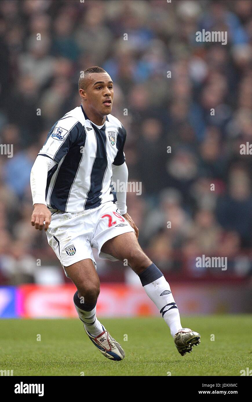 JAY SIMPSON WEST BROMWICH ALBION FC VILLA PARK BIRMINGHAM ENGLAND 10 ...