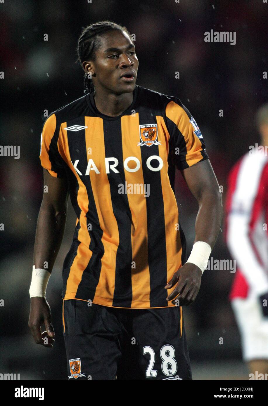 MANUCHO HULL V ARSENAL KC STADIUM HULL ENGLAND 17 January 2009 Stock ...
