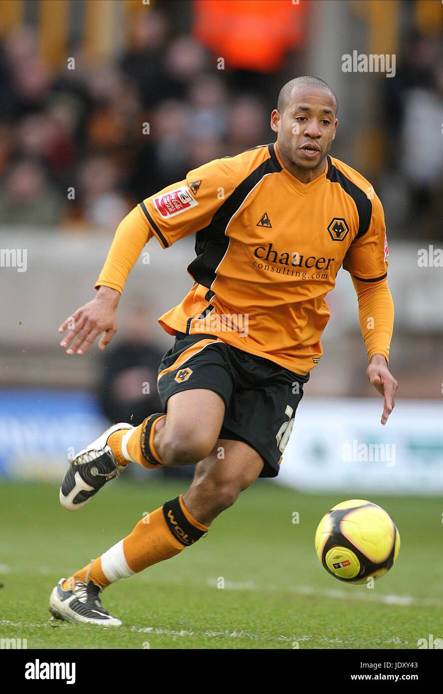 MATT HILL WOLVERHAMPTON WANDERERS FC MOLINEUX STADIUM WOLVERHAMPTON ...