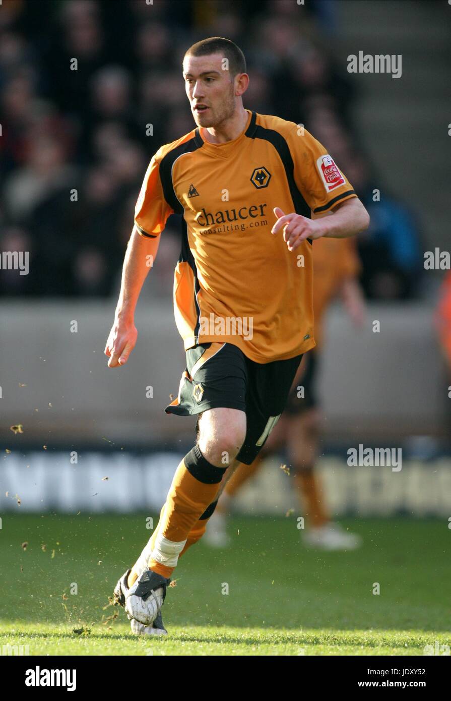 DAVID JONES WOLVERHAMPTON WANDERERS FC MOLINEUX STADIUM WOLVERHAMPTON ...