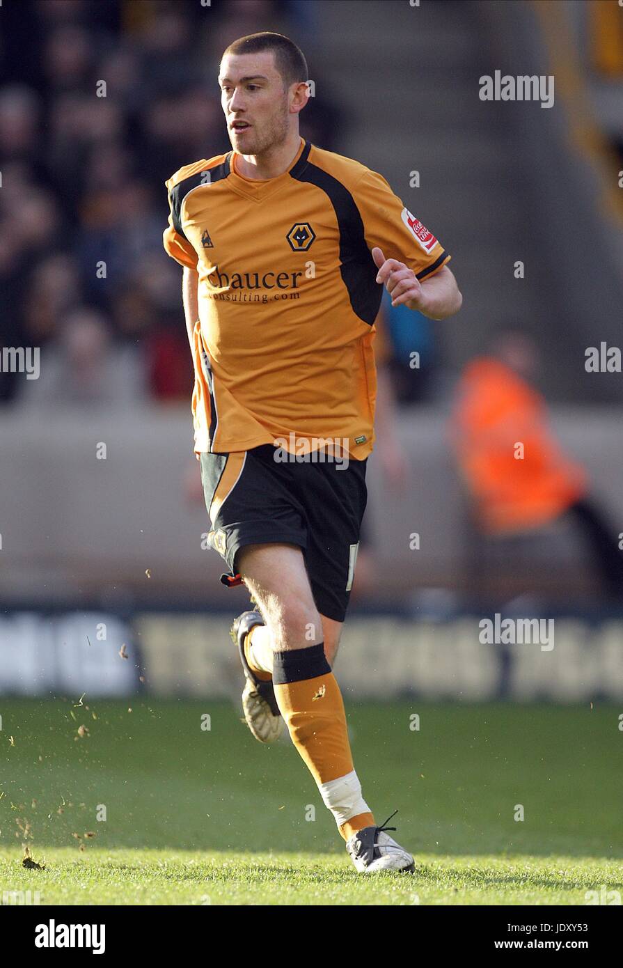 DAVID JONES WOLVERHAMPTON WANDERERS FC MOLINEUX STADIUM WOLVERHAMPTON ...
