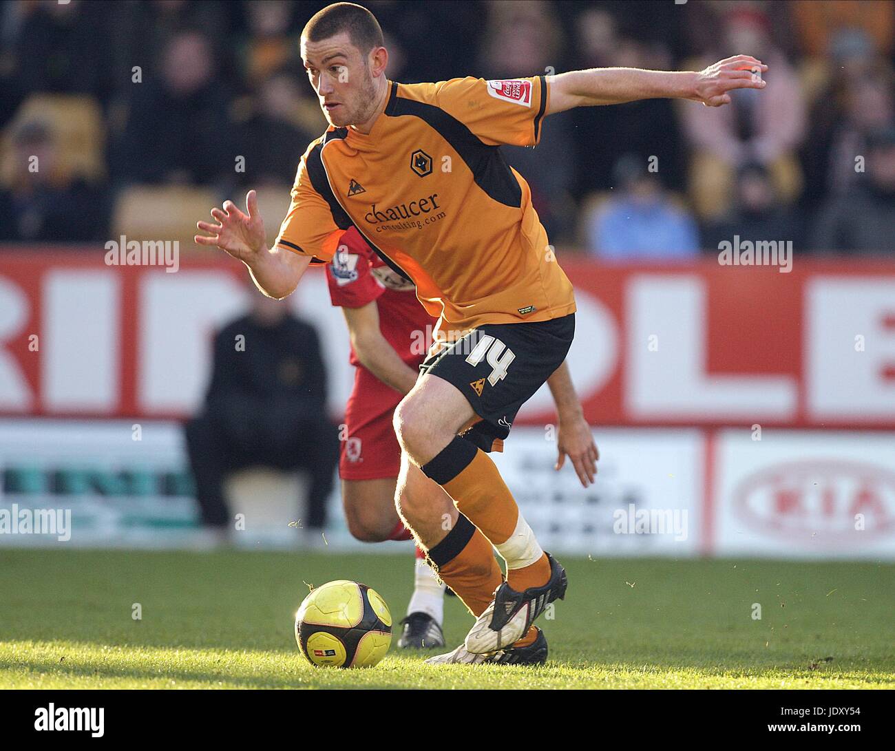DAVID JONES WOLVERHAMPTON WANDERERS FC MOLINEUX STADIUM WOLVERHAMPTON ...