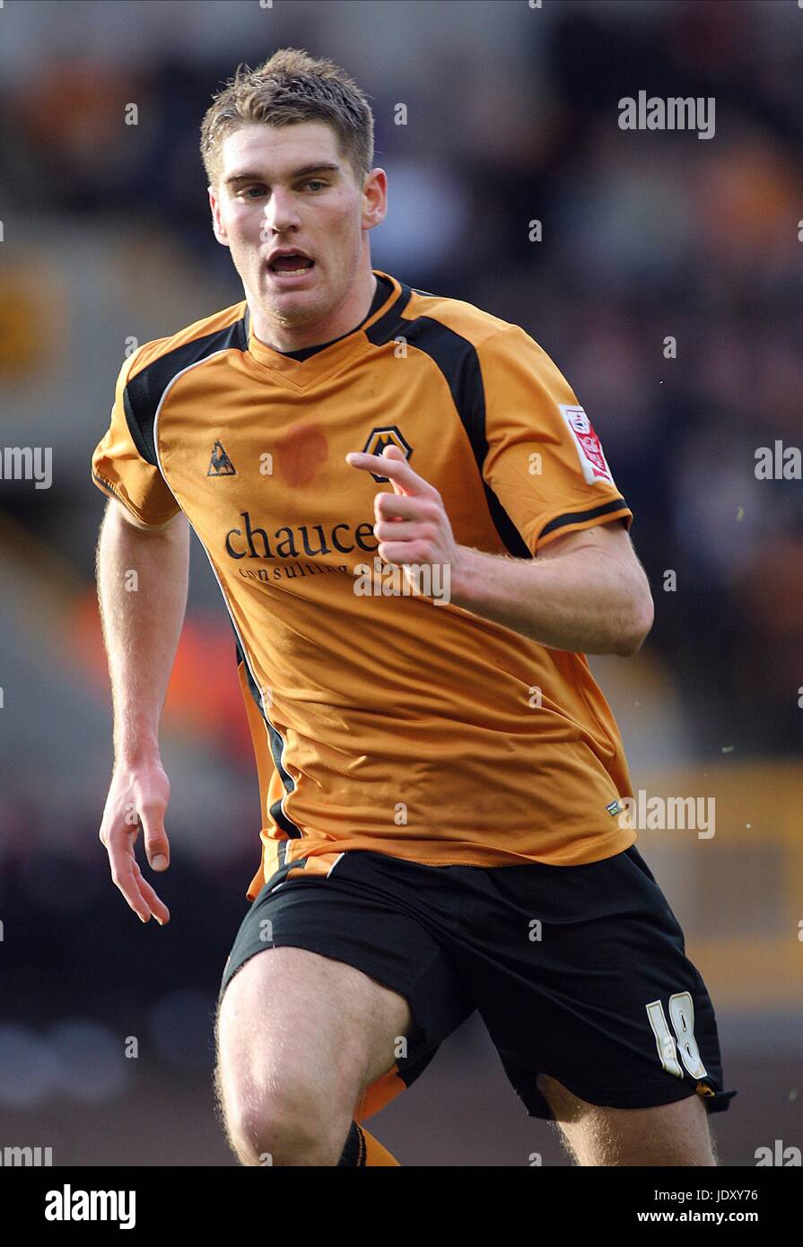 SAM VOKES WOLVERHAMPTON WANDERERS FC MOLINEUX STADIUM WOLVERHAMPTON ...