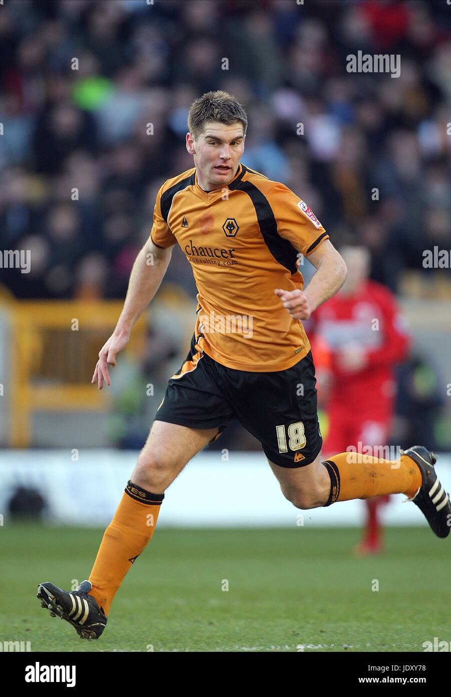 SAM VOKES WOLVERHAMPTON WANDERERS FC MOLINEUX STADIUM WOLVERHAMPTON ...