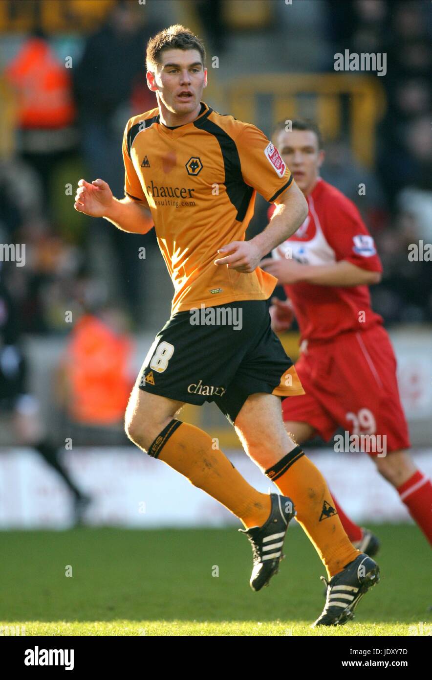 SAM VOKES WOLVERHAMPTON WANDERERS FC MOLINEUX STADIUM WOLVERHAMPTON ...