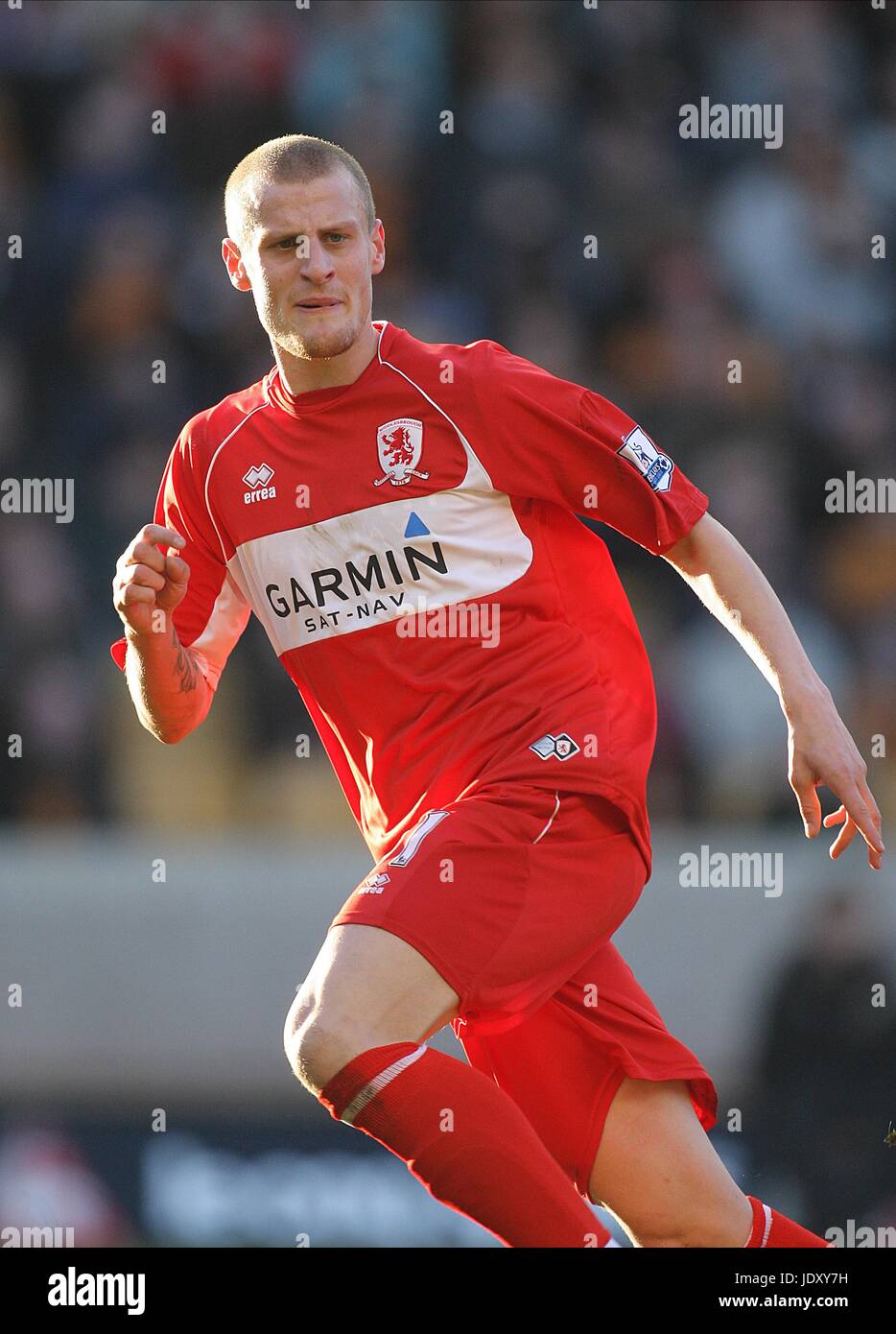 DAVID WHEATER MIDDLESBROUGH FC MOLINEUX STADIUM WOLVERHAMPTON ENGLAND ...