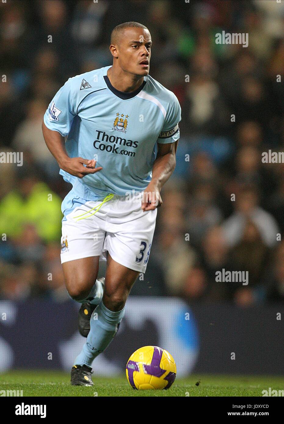 Vincent kompany manchester city 2009 hi-res stock photography and ...