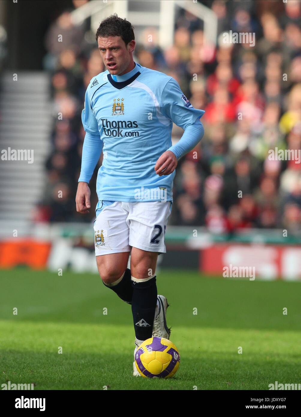 WAYNE BRIDGE MANCHESTER CITY FC BRITANNIA STADIUM STOKE ENGLAND 31 ...