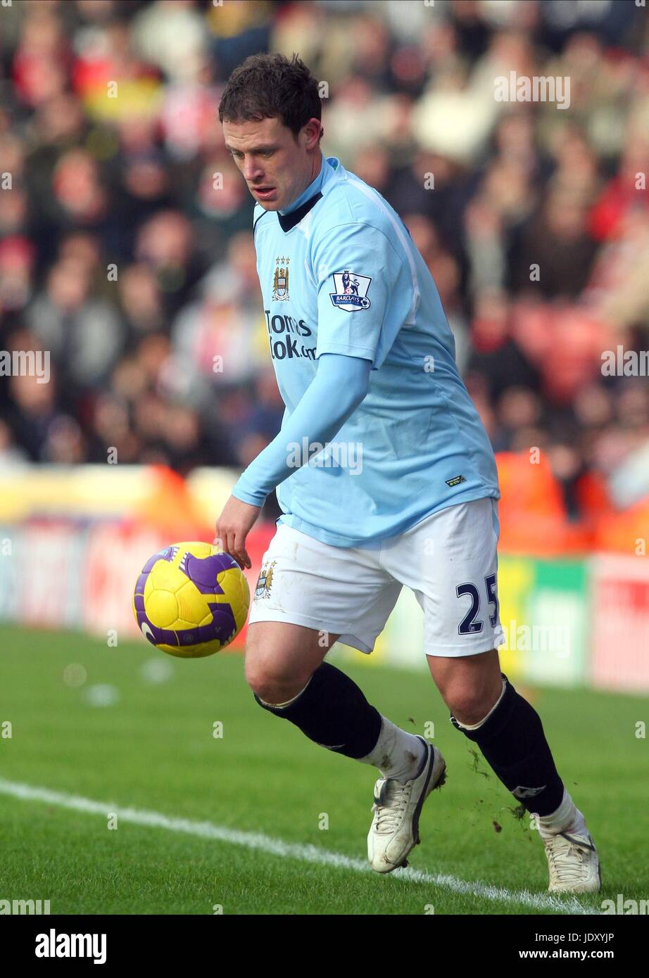 WAYNE BRIDGE MANCHESTER CITY FC BRITANNIA STADIUM STOKE ENGLAND 31 ...