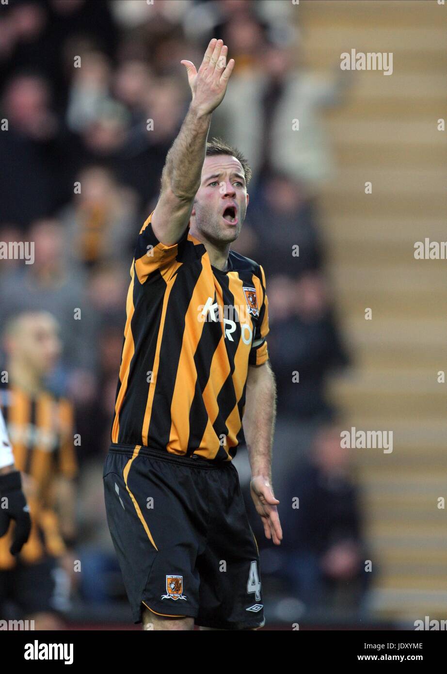 IAN ASHBEE HULL CITY FC KC STADIUM HULL ENGLAND 31 January 2009 Stock ...