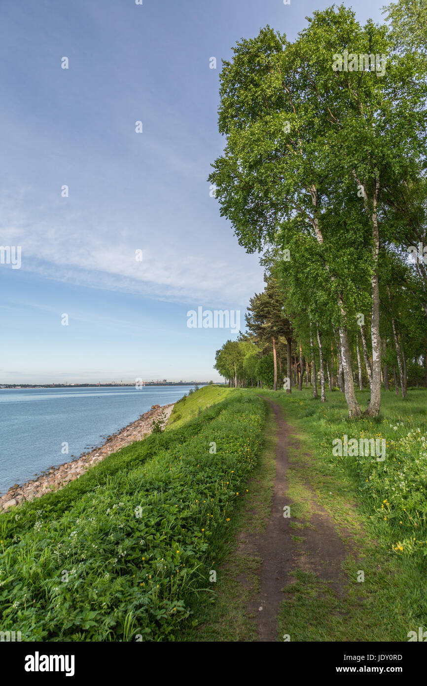 Summer Landscape,Tallinn Bay,Estonia Stock Photo - Alamy