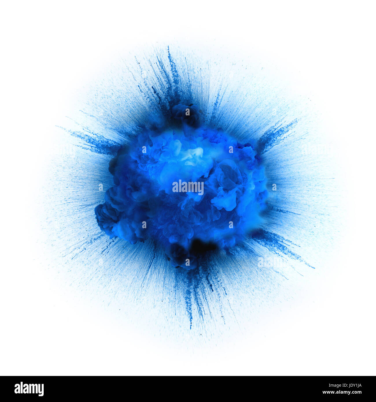 Blue Explosion Wallpaper Wallpapers