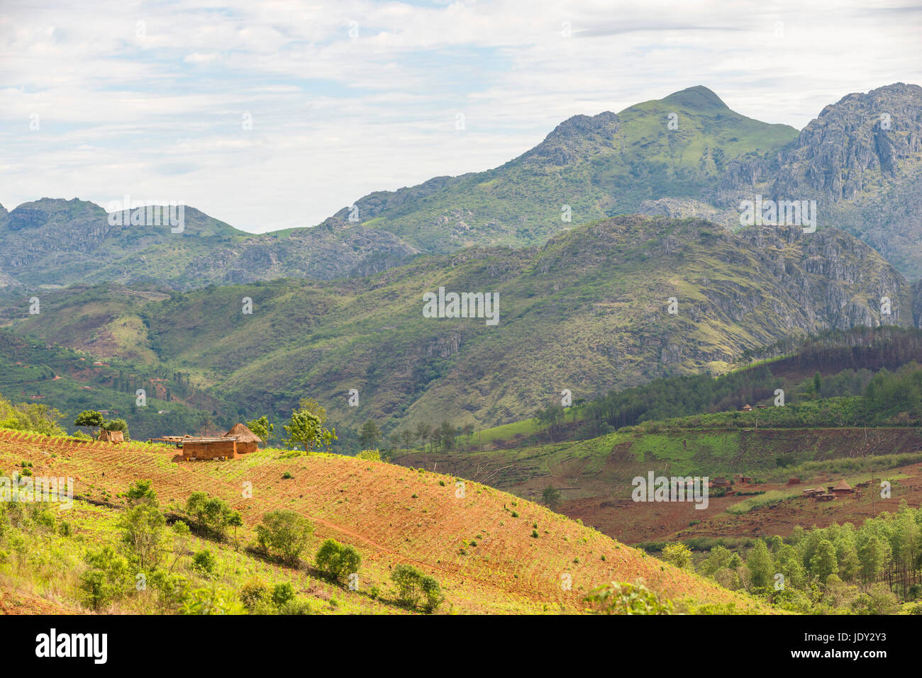 A rural scene near Zimbabwe's Chimanimani Stock Photo - Alamy