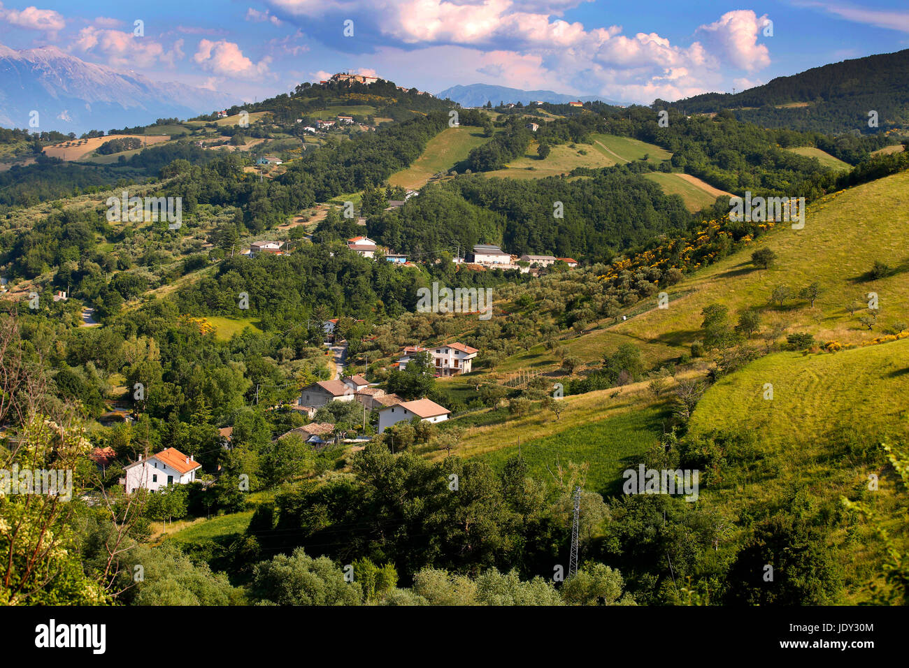 Carpineto della Nora, Abruzzo, Italy Stock Photo - Alamy