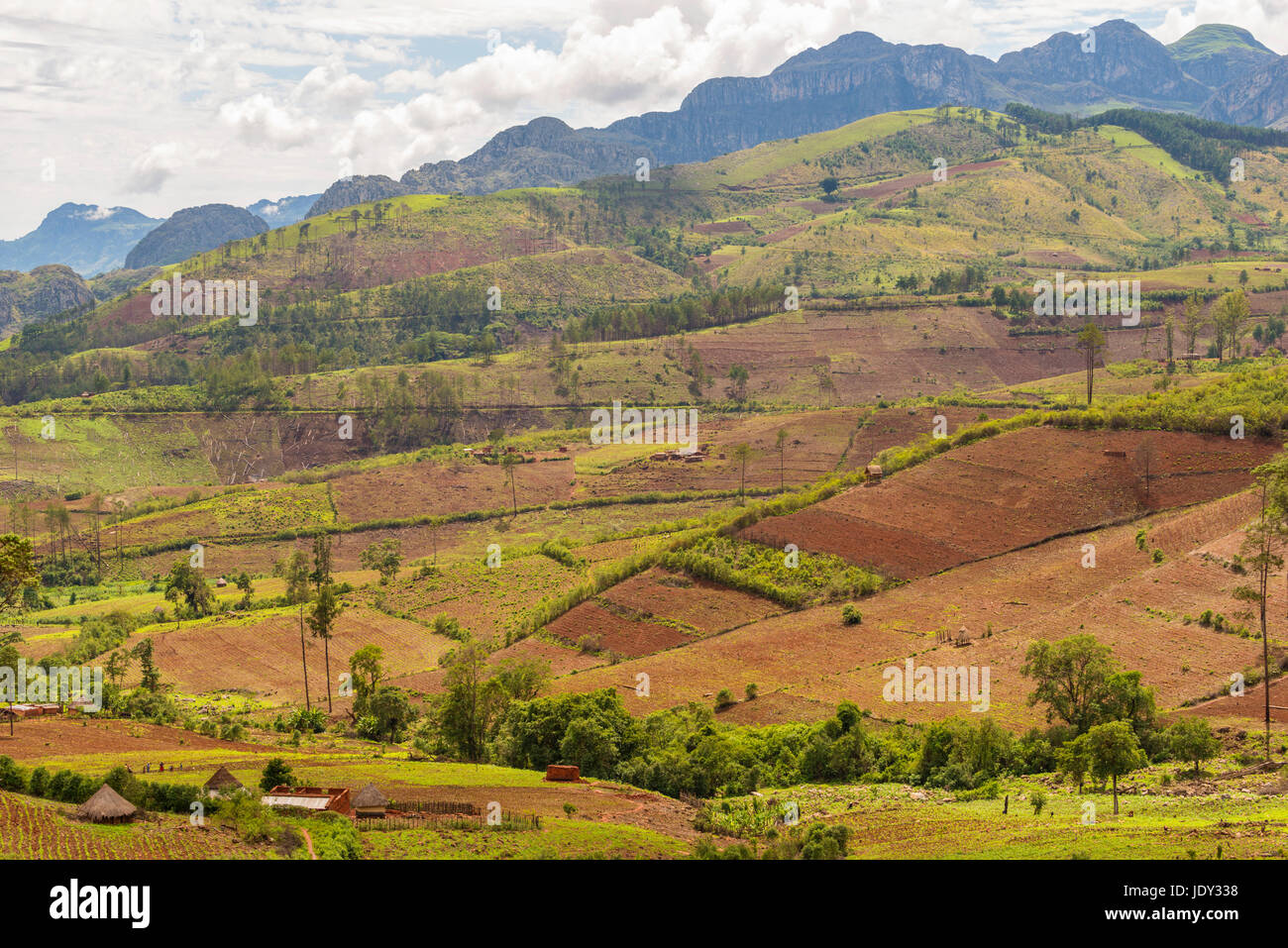 A rural scene near Zimbabwe's Chimanimani Stock Photo - Alamy