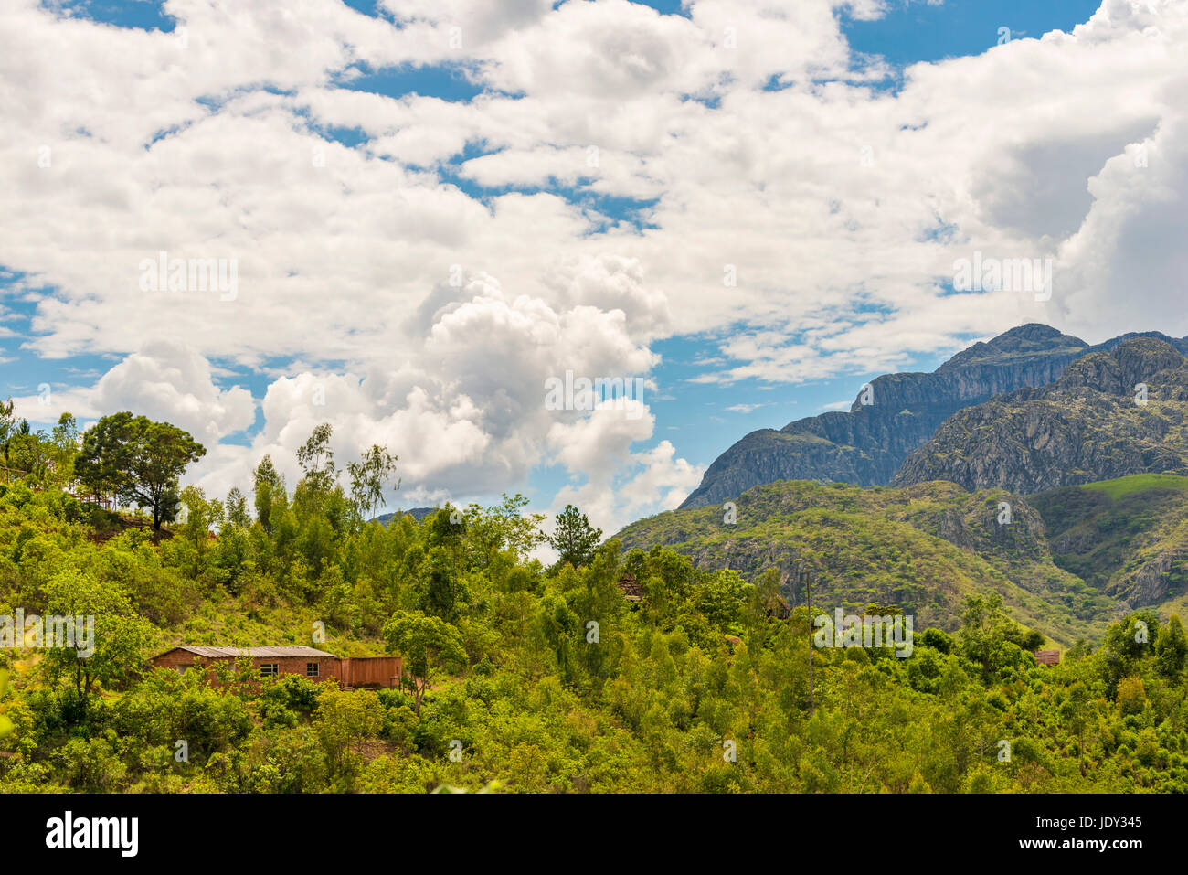 A rural scene near Zimbabwe's Chimanimani Stock Photo - Alamy