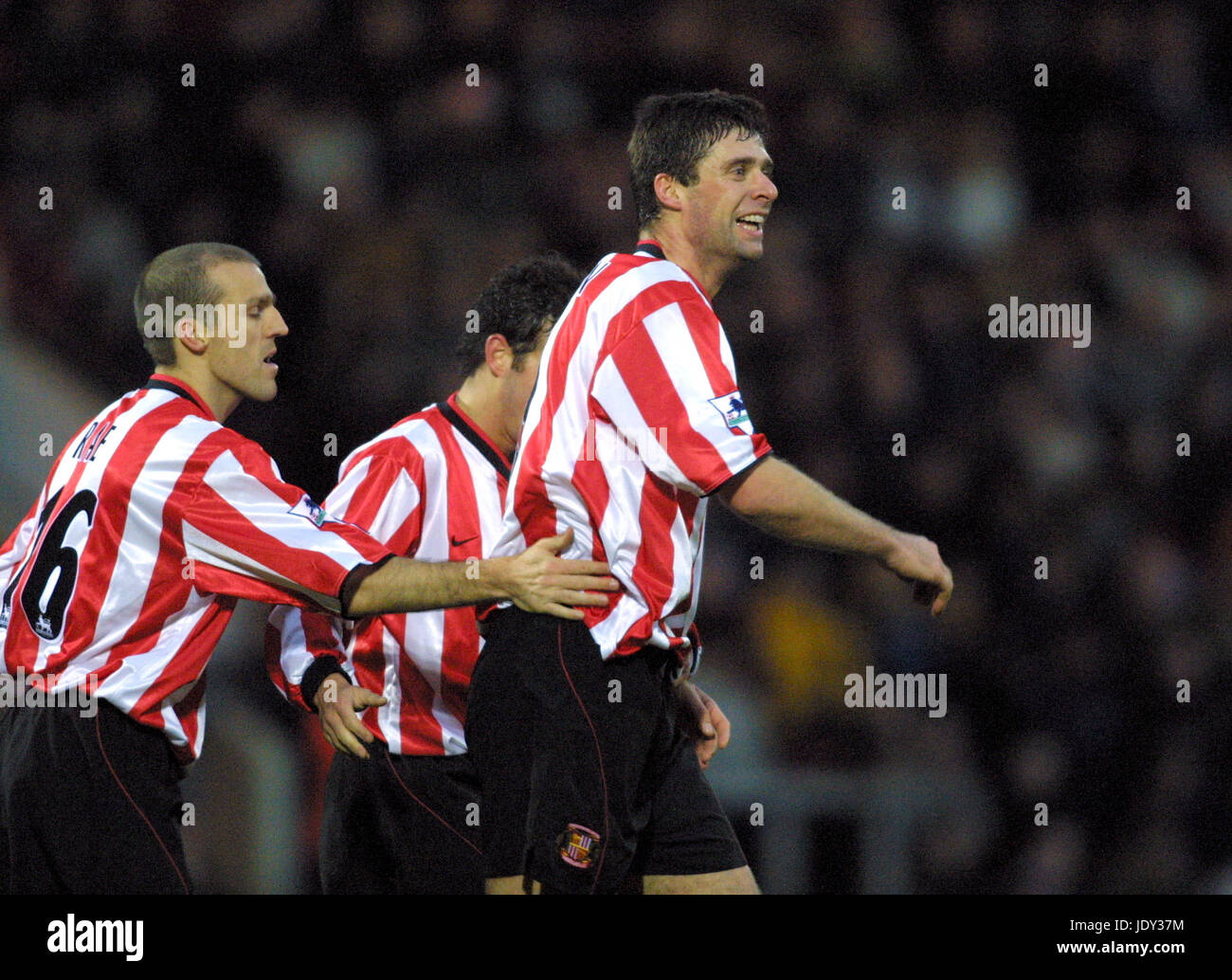 NIALL QUINN & ALEX RAE BRADFORD CITY V SUNDERLAND 26 December 2000 ...