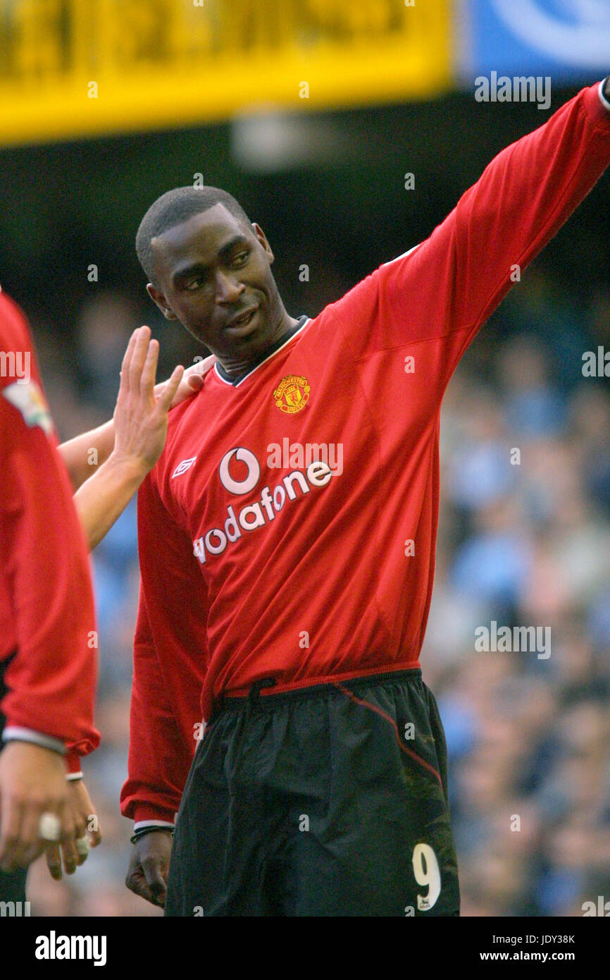 Andy cole manchester utd hi-res stock photography and images - Alamy