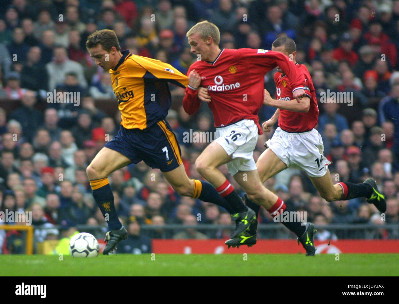Luke chadwick manchester united hi-res stock photography and images - Alamy