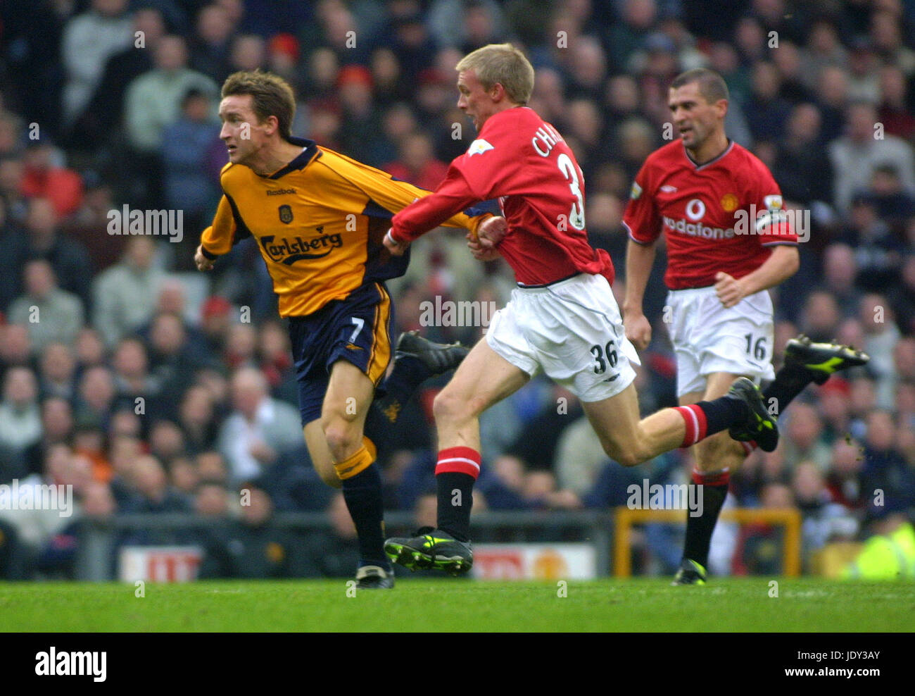 VLADIMIR SMICER CHADWICK KEANE MANCHESTER UTD V LIVERPOOL 17 December ...