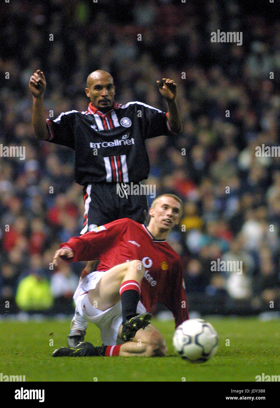 CURTIS FLEMING & LUKE CHADWICK MANCHESTER UTD V MIDDLESBROUGH 11 ...