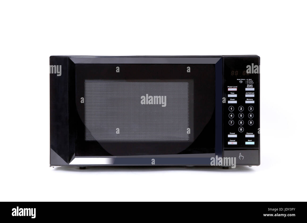 Microwave oven control panel Cut Out Stock Images & Pictures - Alamy