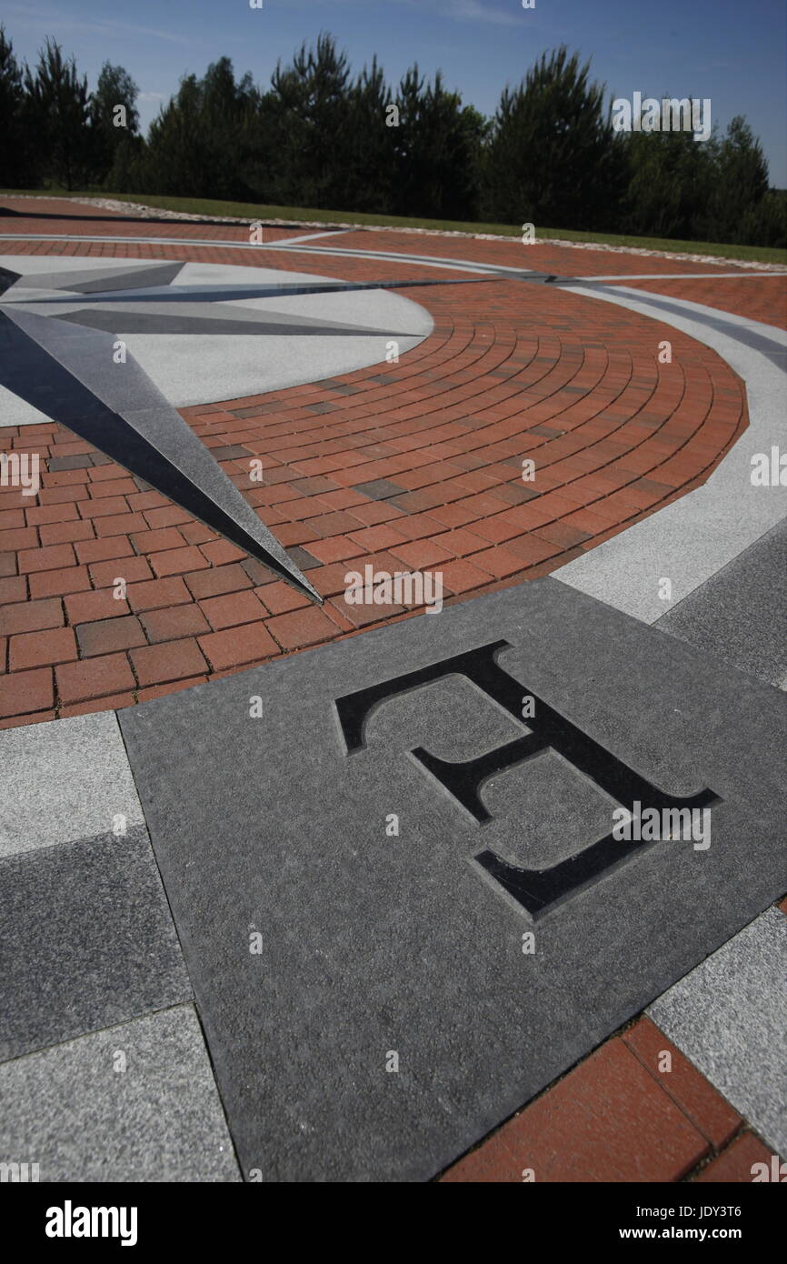 the middlepoint of the continent Europe 25 km from the city of Vilnius ...