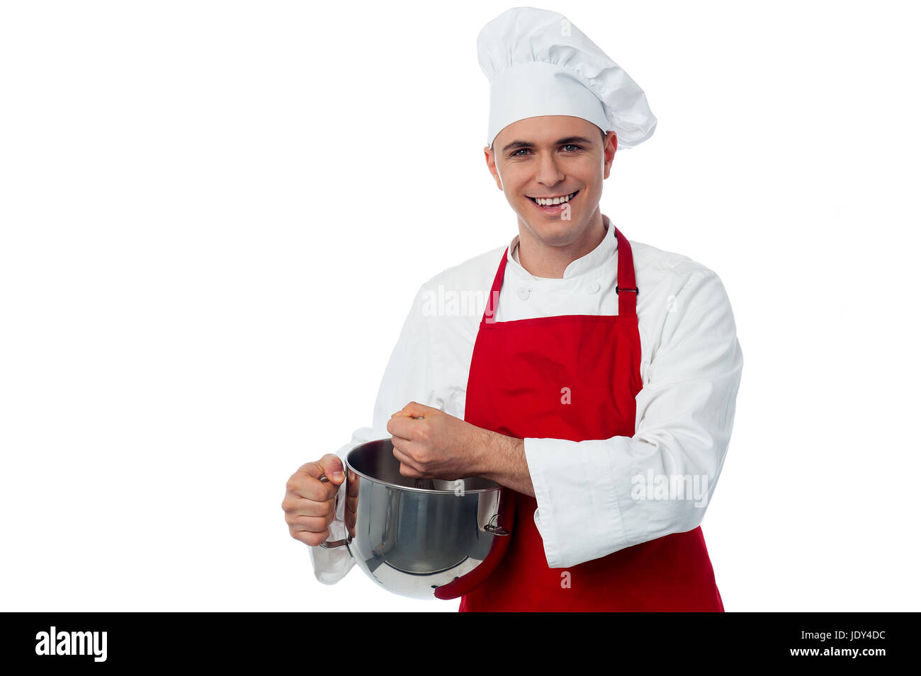 Chef with toque mixing bowl hi-res stock photography and images - Alamy