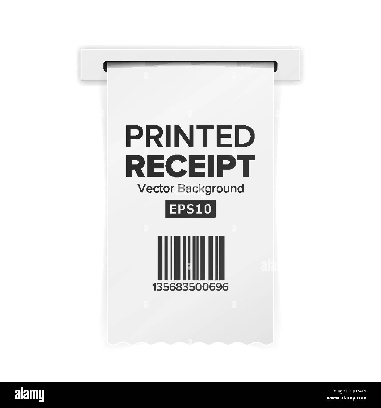 Till receipt Stock Vector Images - Alamy