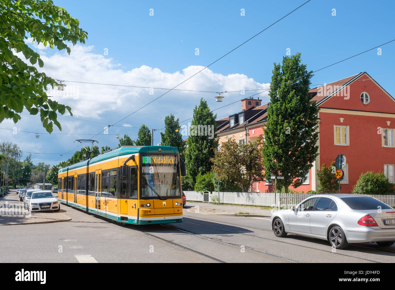 Swedish trams hi-res stock photography and images - Alamy