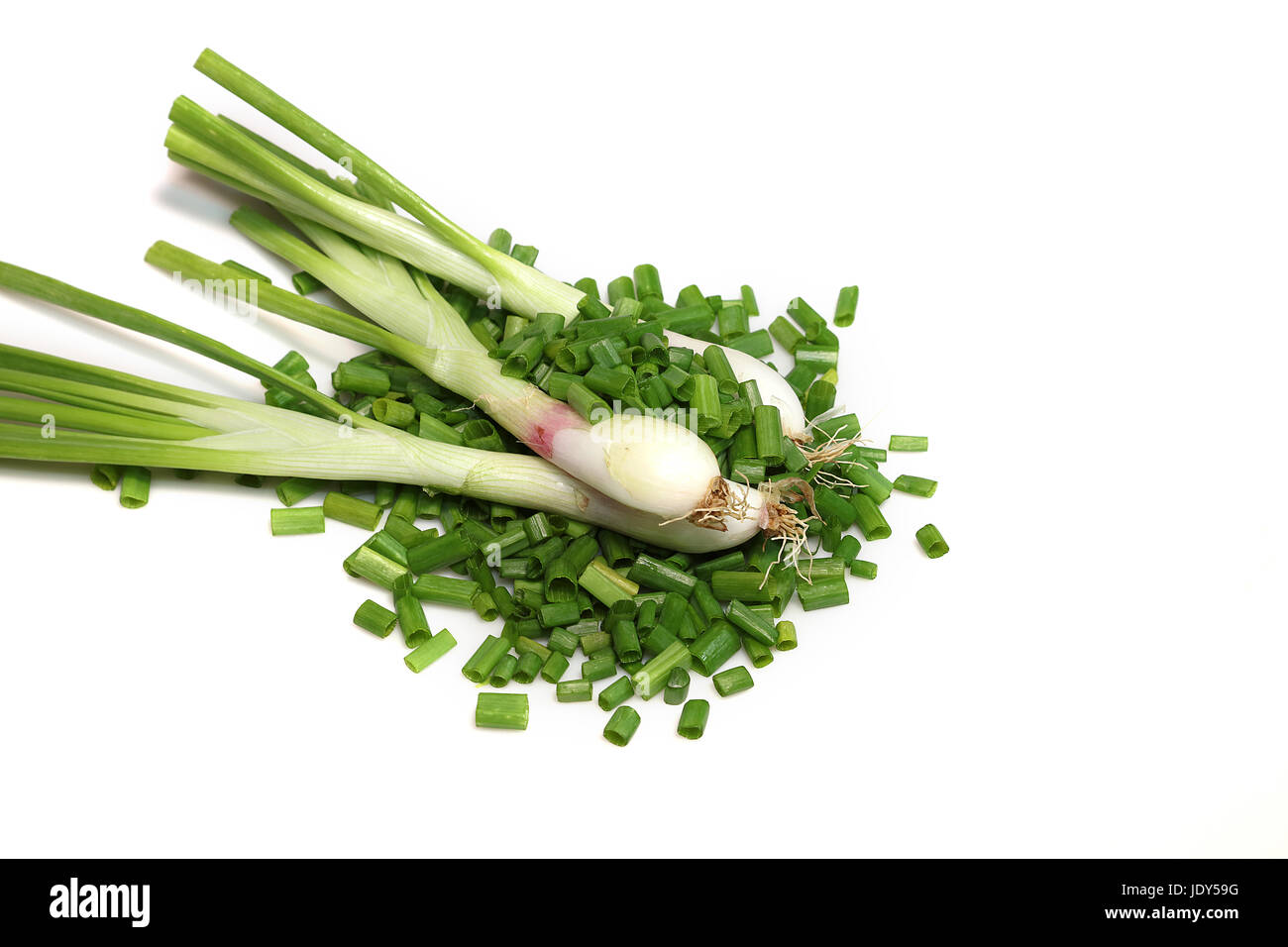 Capsicum and Spring Onion Stock Photo - Alamy