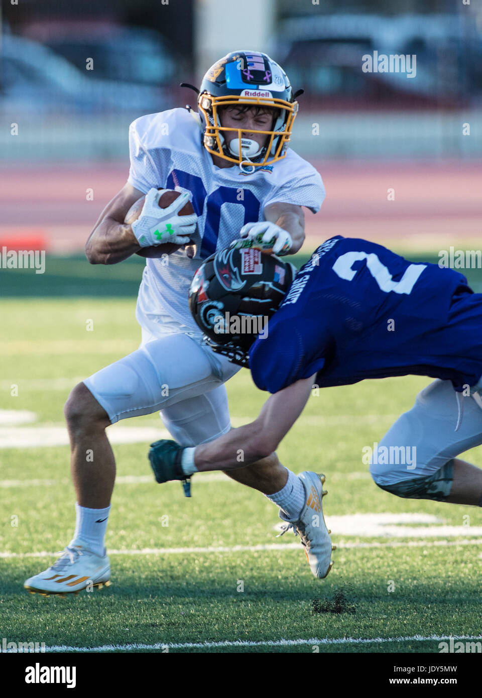 NORCAL Lions Club Football All Stars game in Oroville, California Stock ...