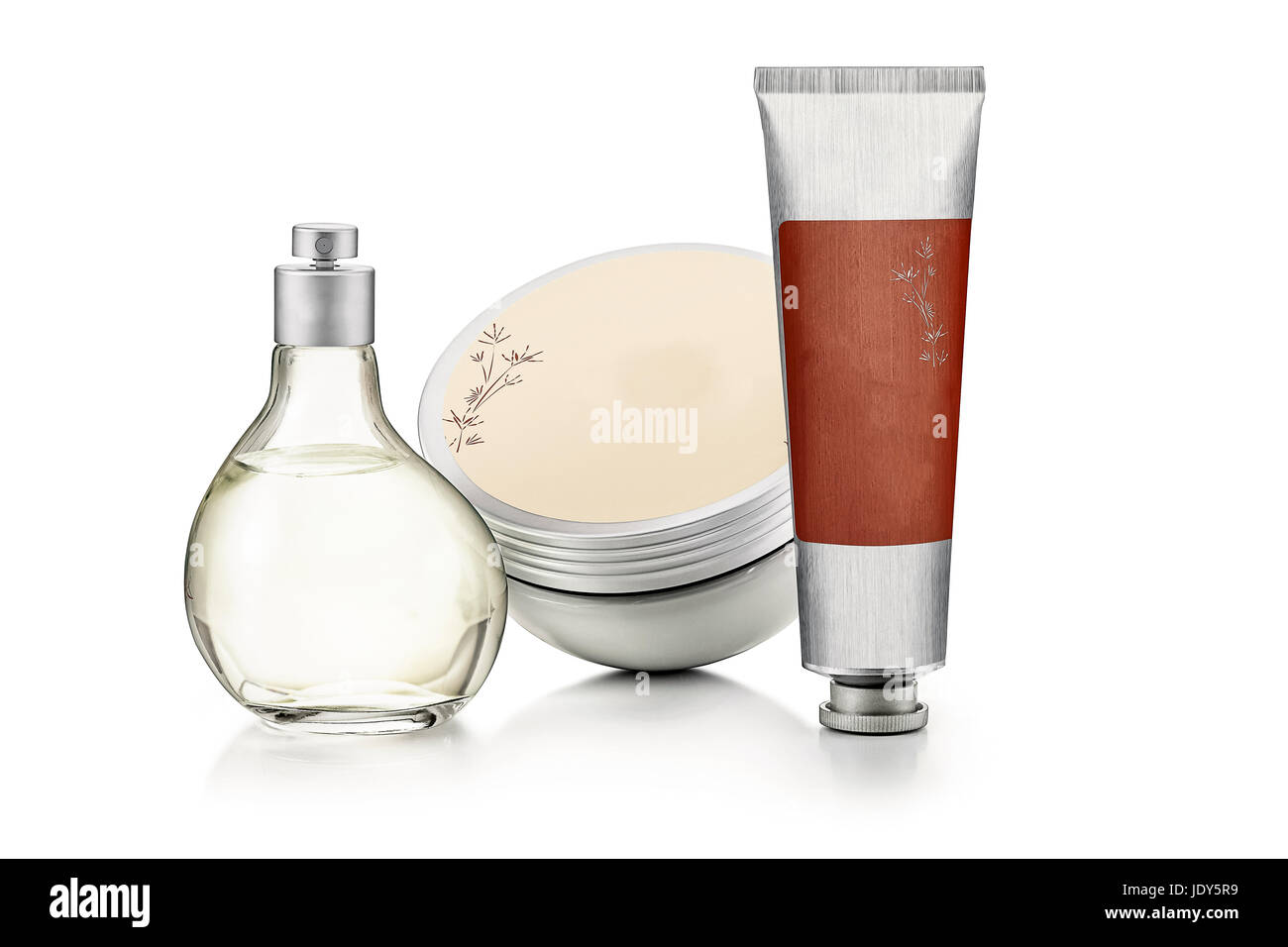 Perfume and Cream Stock Photo - Alamy