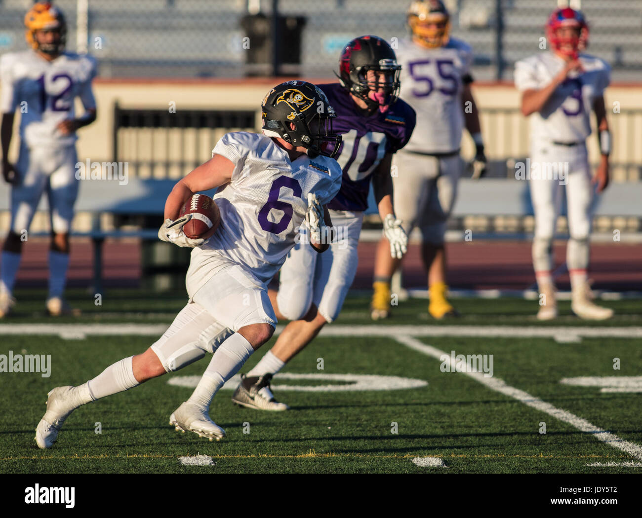 NORCAL Lions Club Football All Stars game in Oroville, California Stock ...