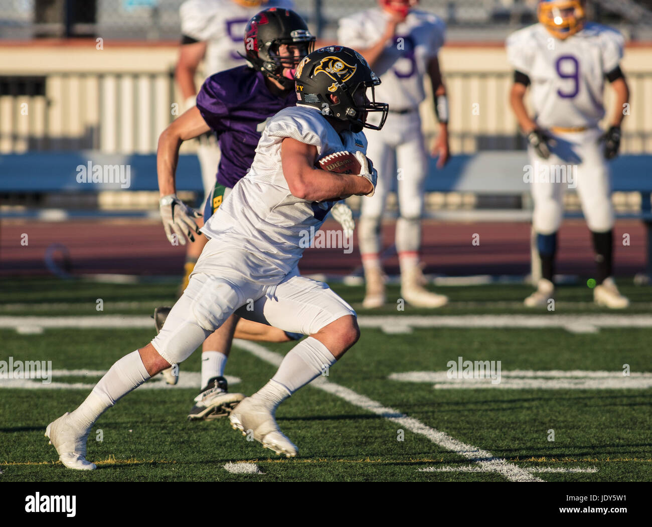 NORCAL Lions Club Football All Stars game in Oroville, California Stock ...