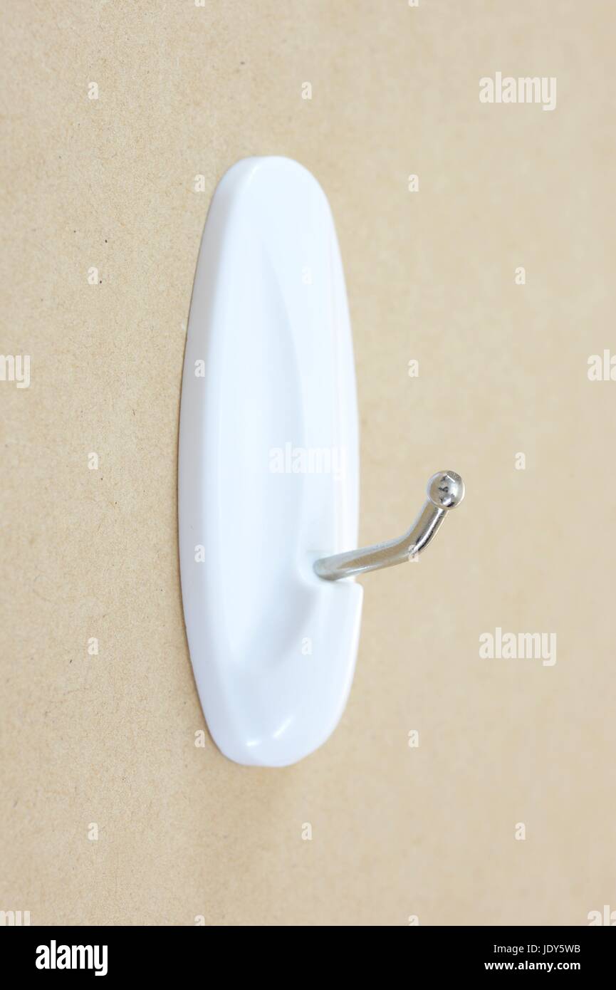 A close up shot of a picture hook Stock Photo - Alamy