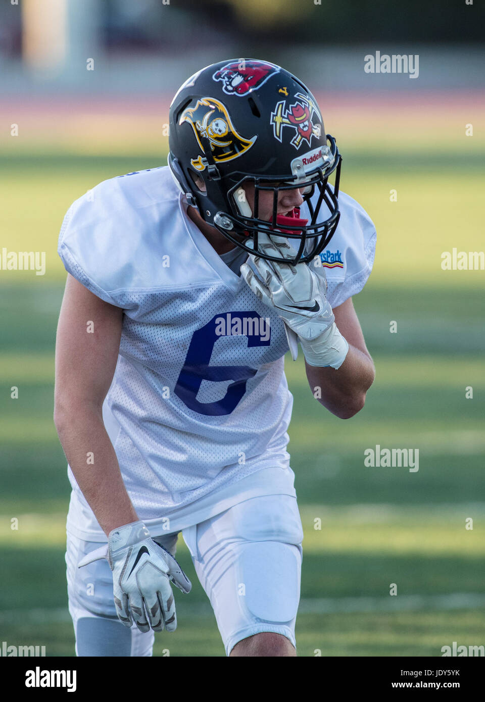 NORCAL Lions Club Football All Stars game in Oroville, California Stock ...