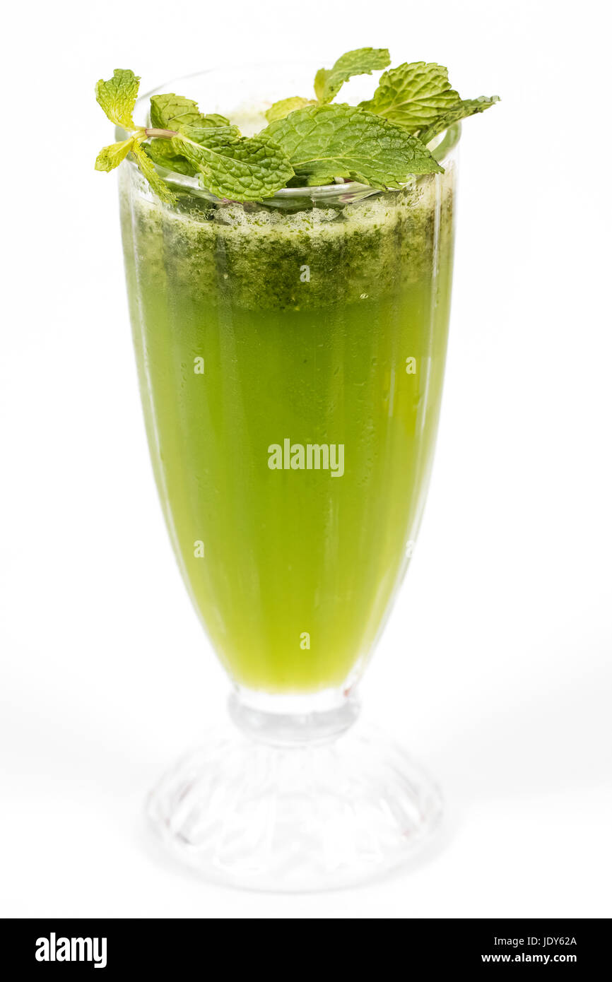 apple mint juice Stock Photo - Alamy