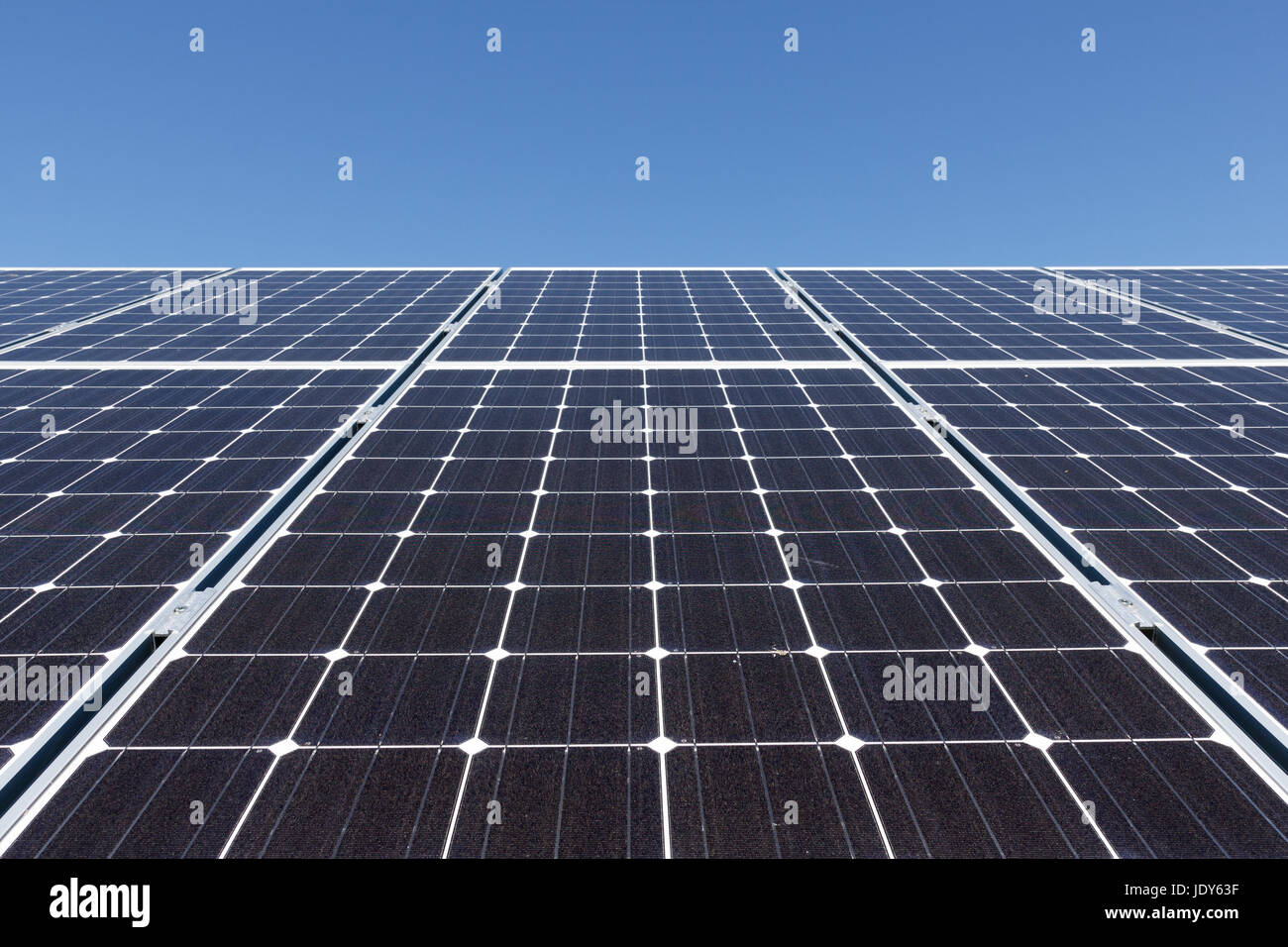 A really big set of solar panels Stock Photo - Alamy