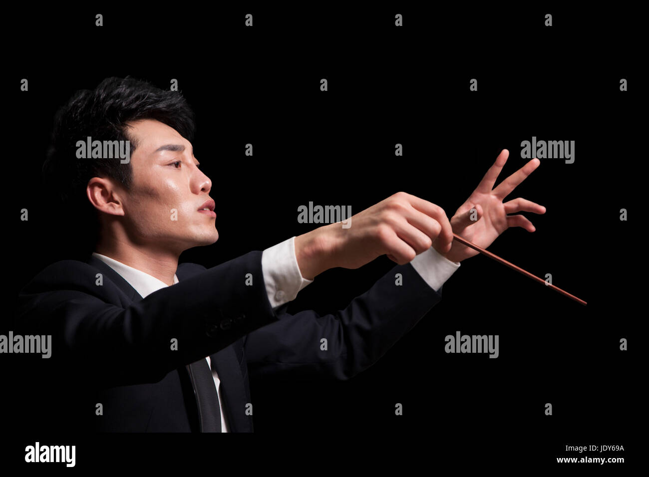 Conductors arms raised hi-res stock photography and images - Alamy