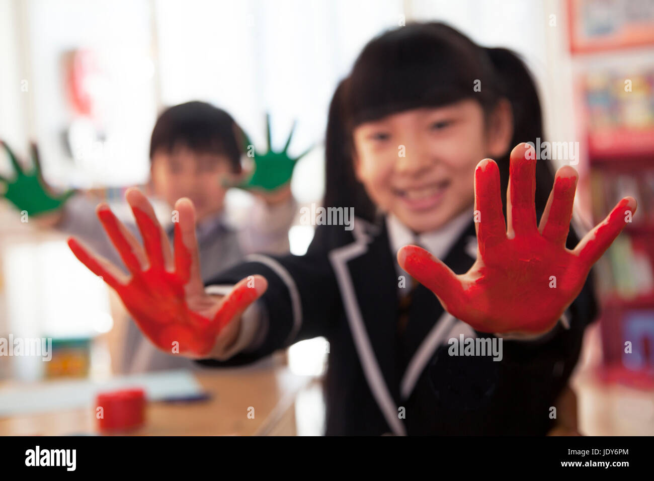 Messy school uniform hi-res stock photography and images - Alamy