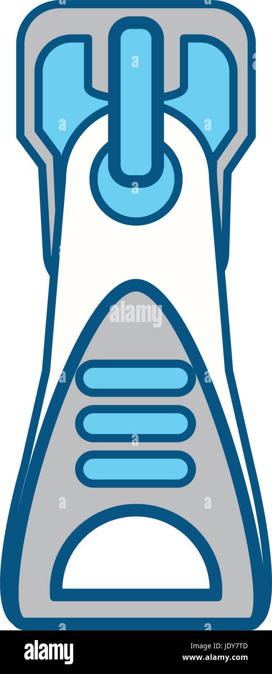 Zipper symbol icon vector illustration graphic design Stock Vector ...