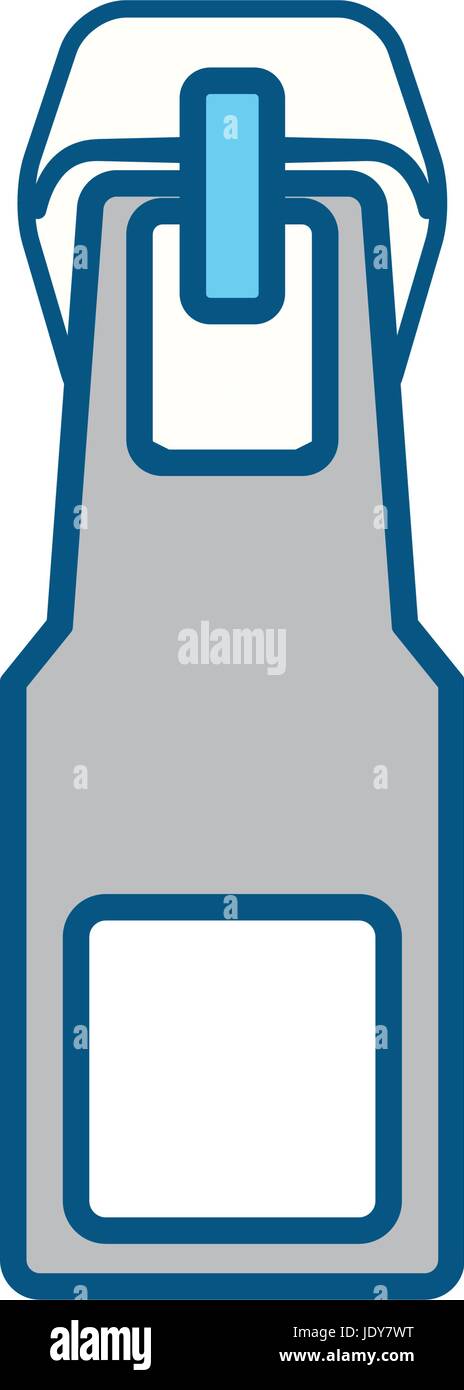 Zipper symbol icon vector illustration graphic design Stock Vector ...