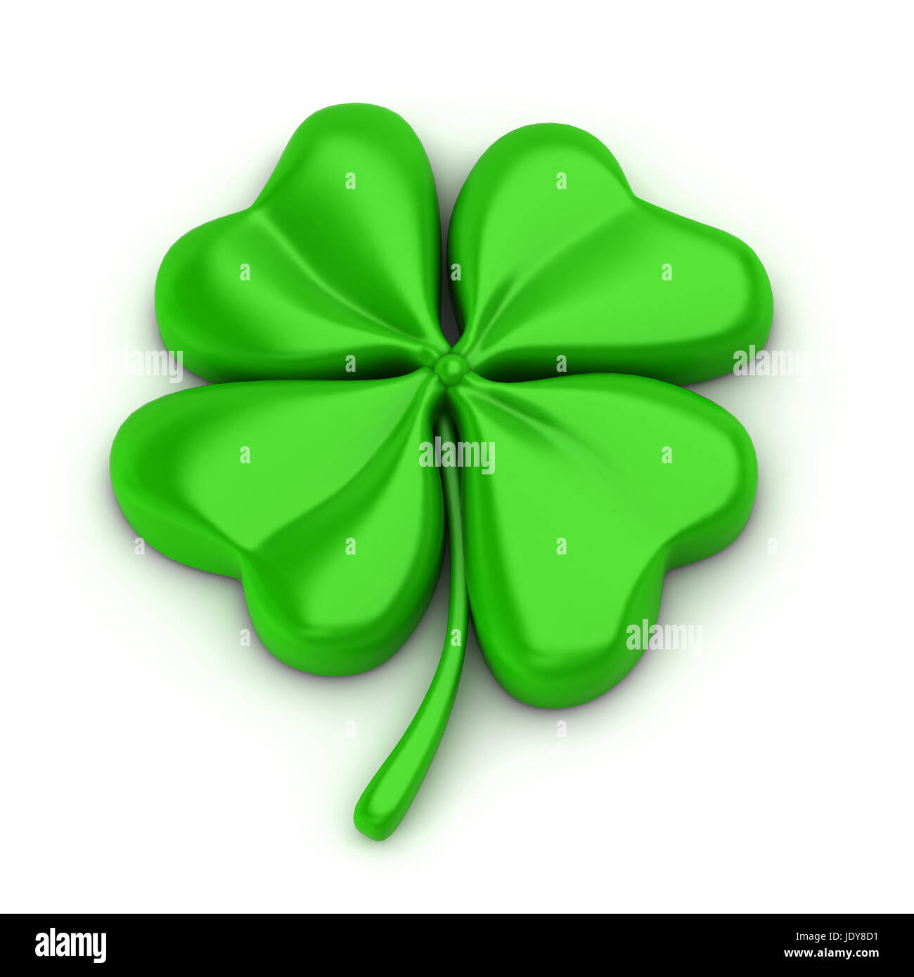Single clover leaf three hi-res stock photography and images - Alamy