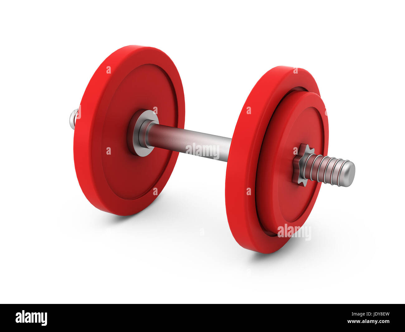 Man home dumbbell Cut Out Stock Images & Pictures - Alamy